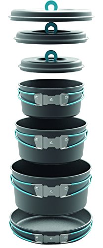 Highlander Vertex Family Cook Set - Black – Kitwizard.com